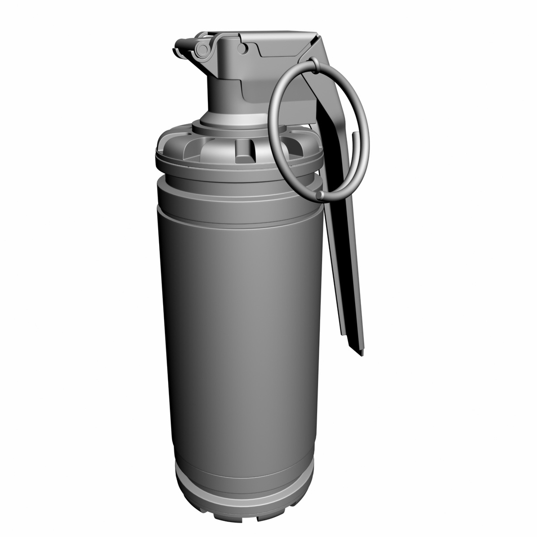 Flashbang grenade 3D model - TurboSquid 1528860