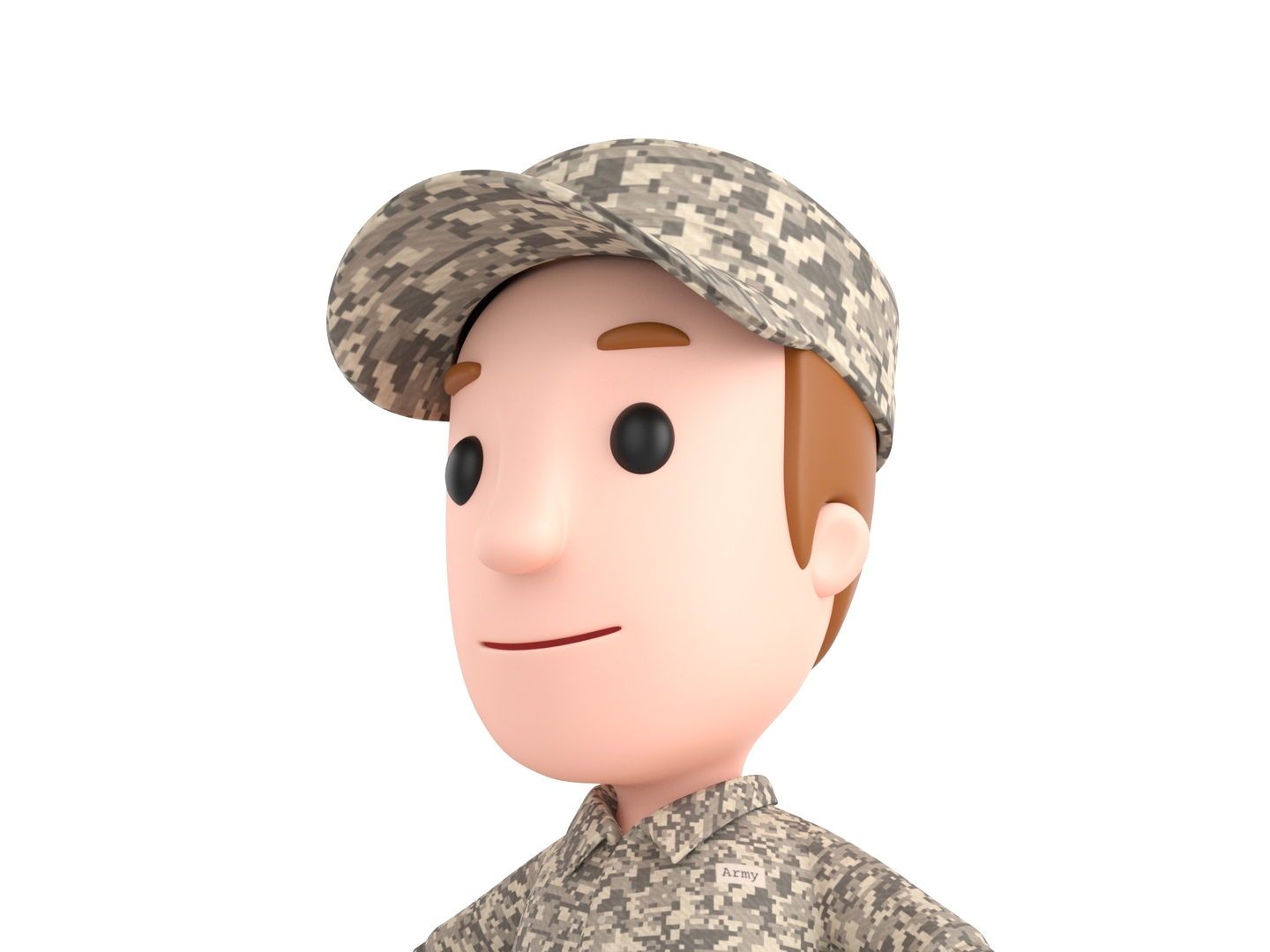 3D model soldier character man - TurboSquid 1681799