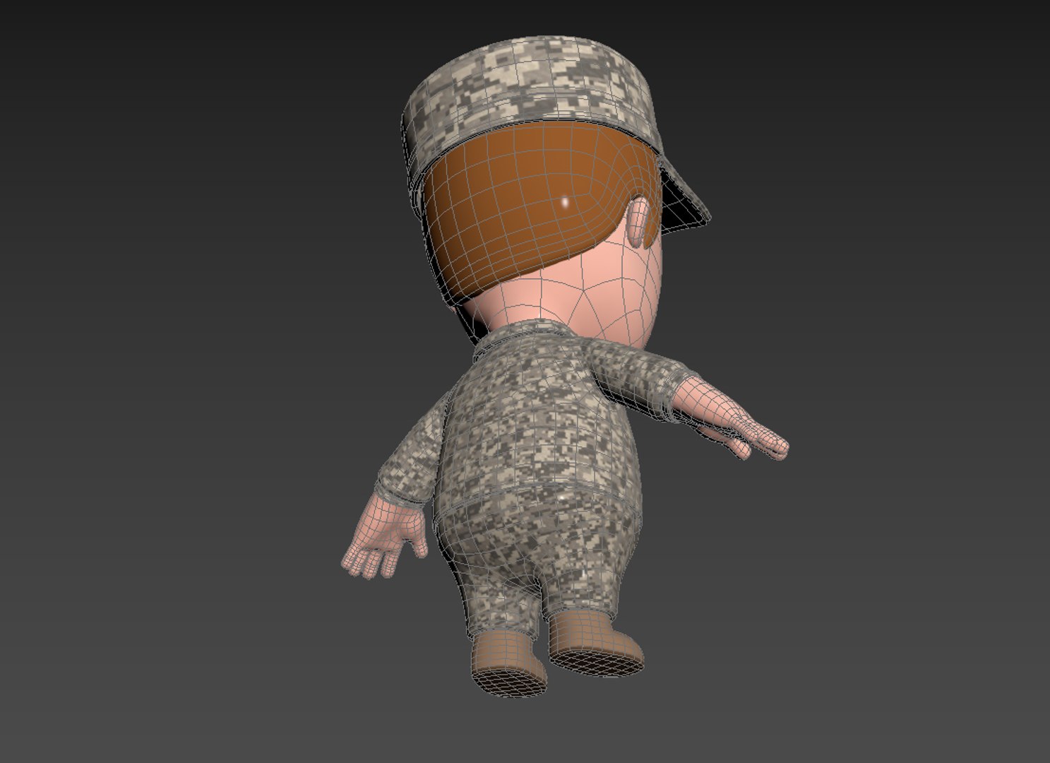 3D model soldier character man - TurboSquid 1681799