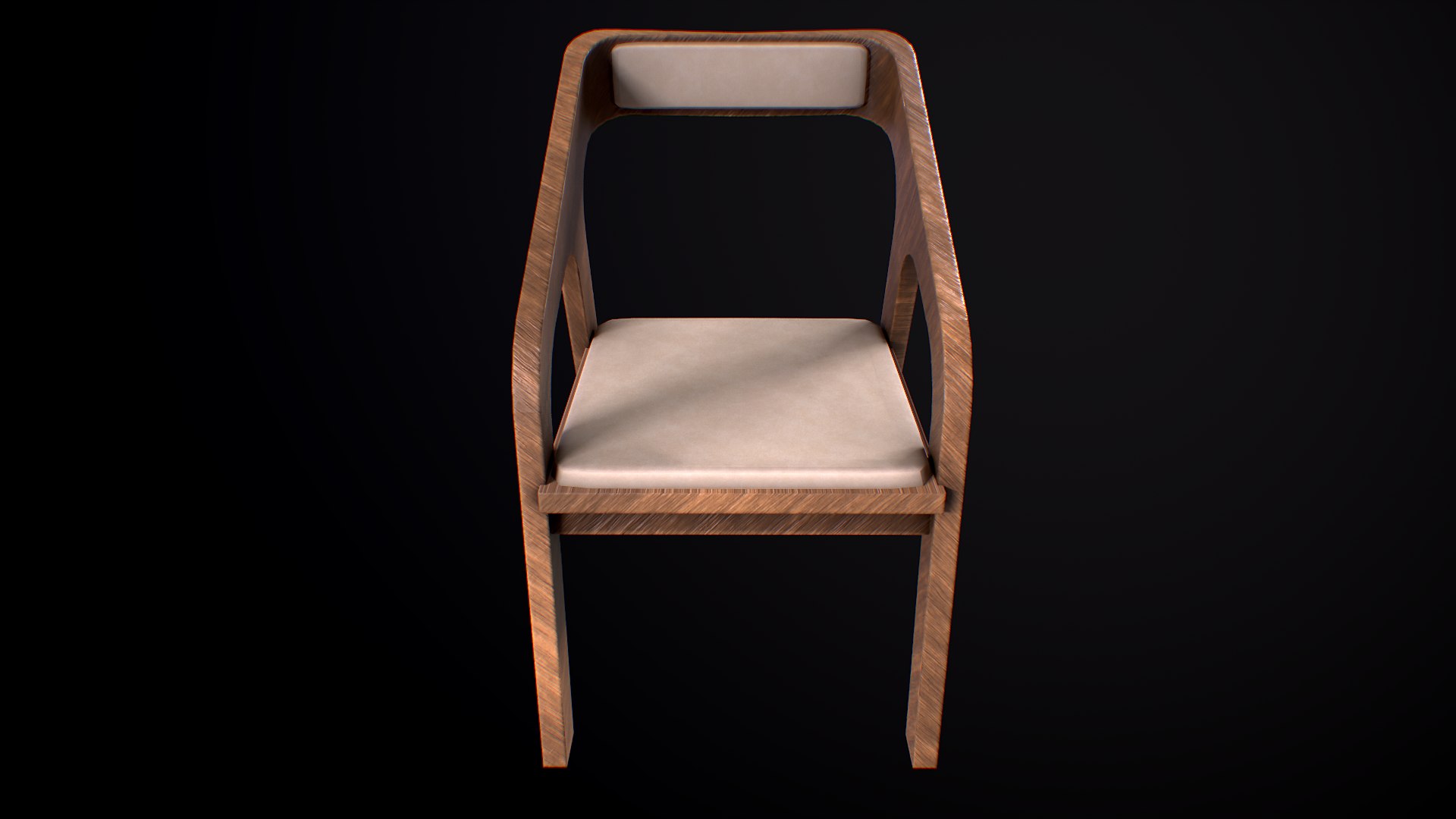 Chair Low Poly 3D Model - TurboSquid 2034421