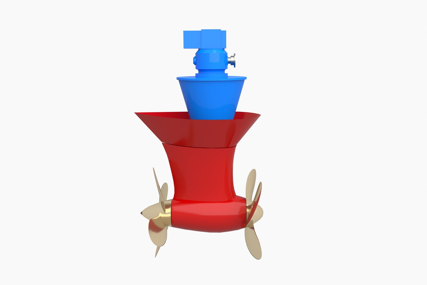 Azimuth Thruser 1 3D Model - TurboSquid 2047020