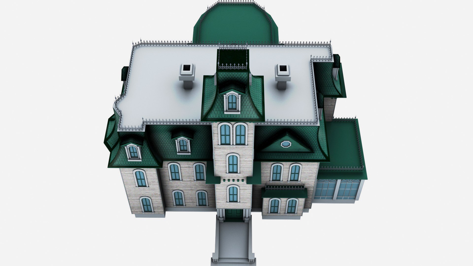 3D Addams Family House - TurboSquid 1787631