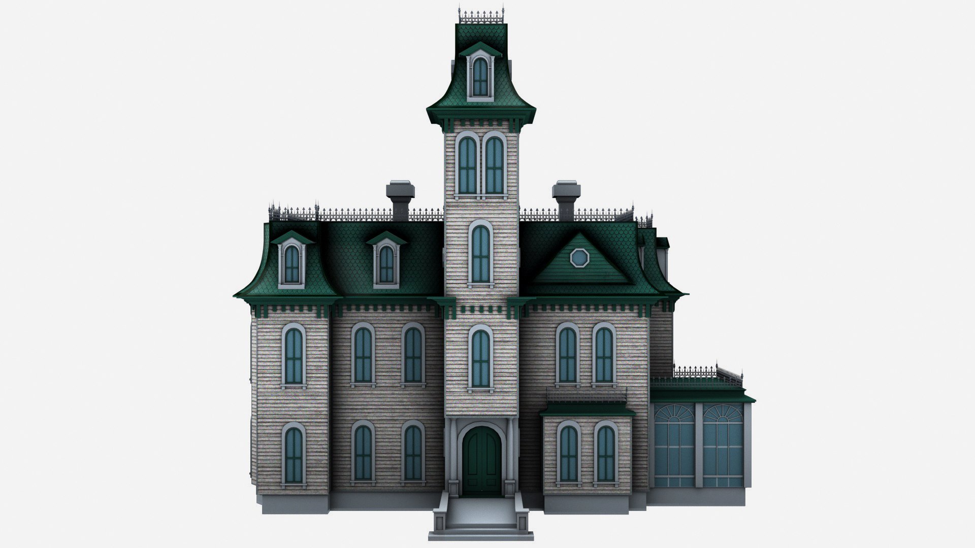 3D Addams Family House - TurboSquid 1787631