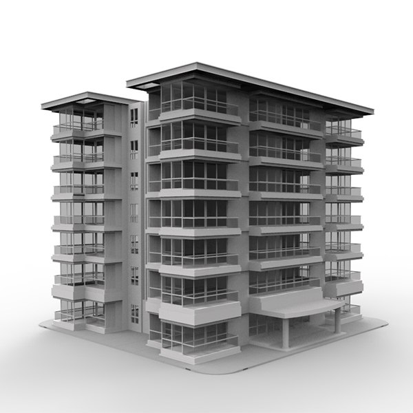 3d model skyscrapers