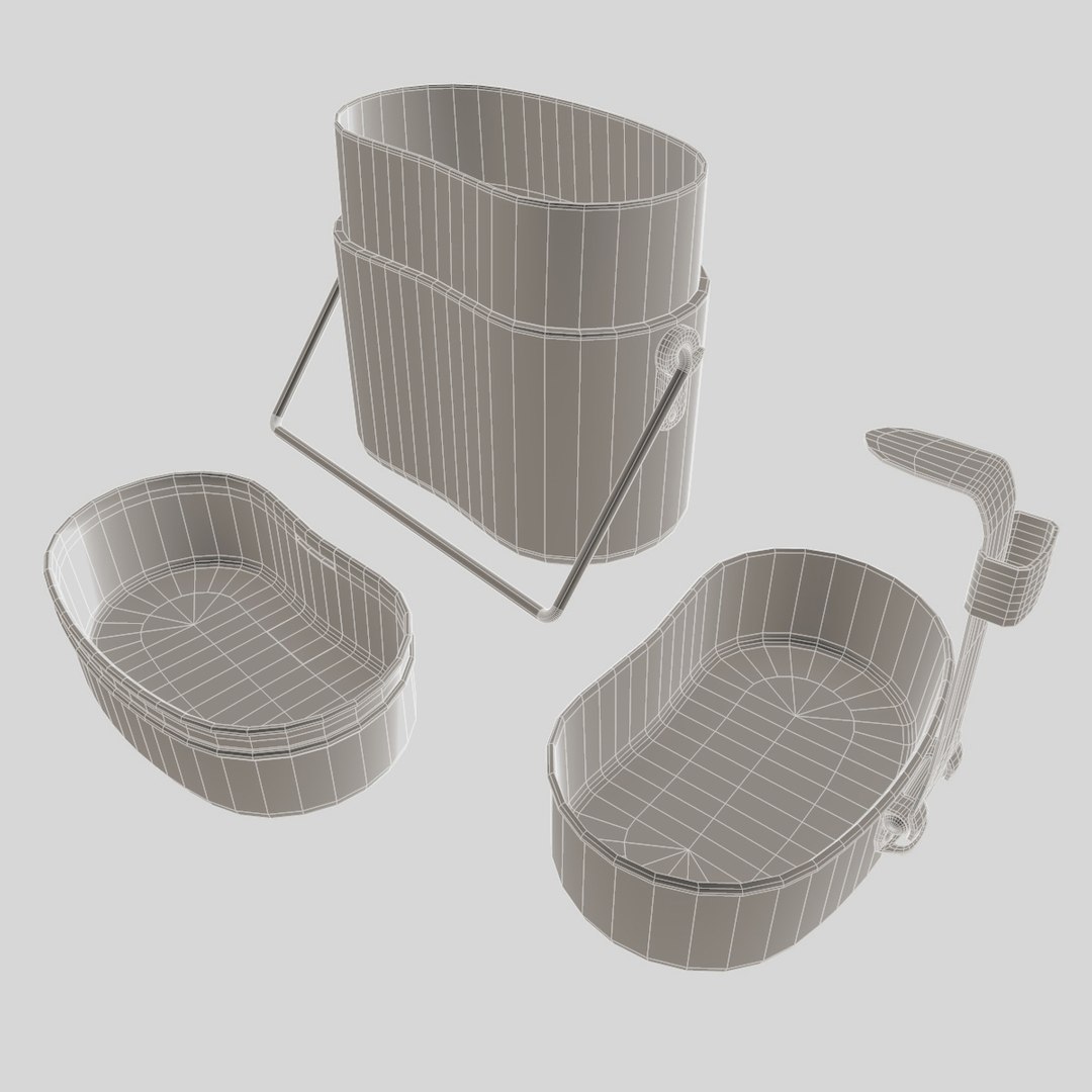 Military Dishes Set 3d Max