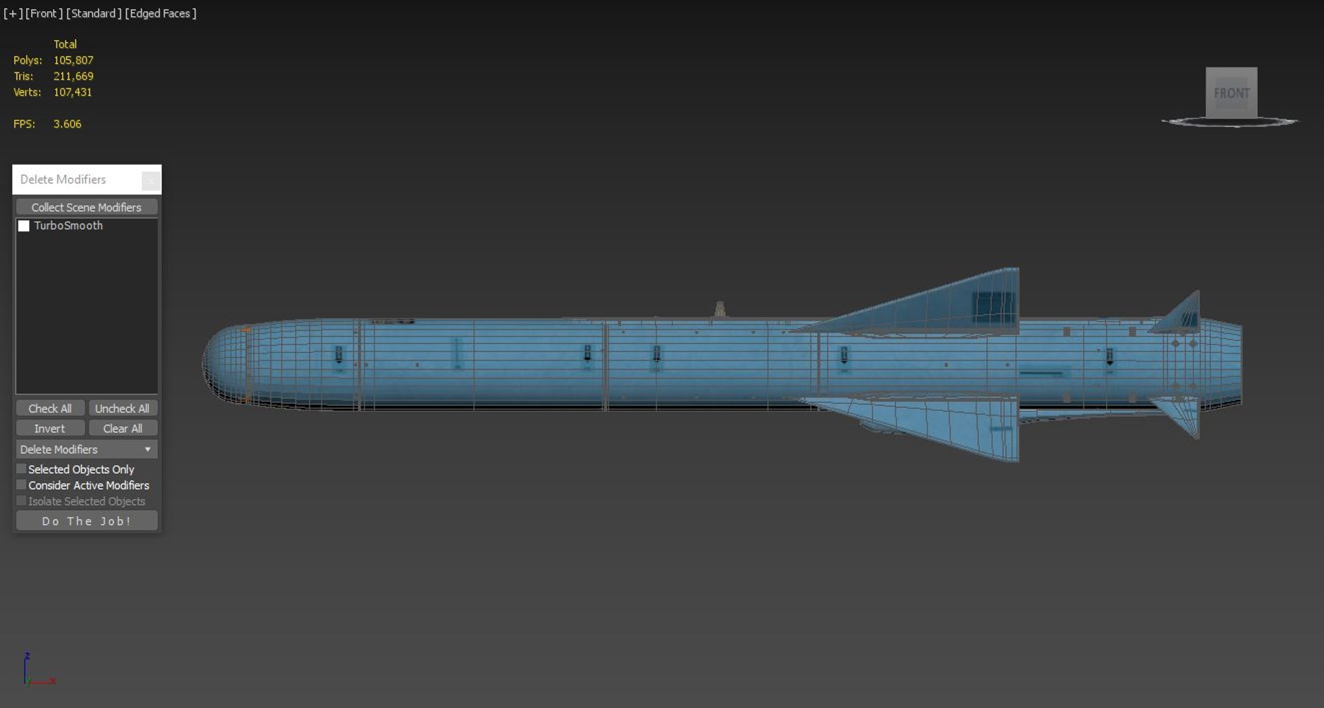 3D ASM-2 Japanese Anti-Ship Cruise Missile - TurboSquid 2299885