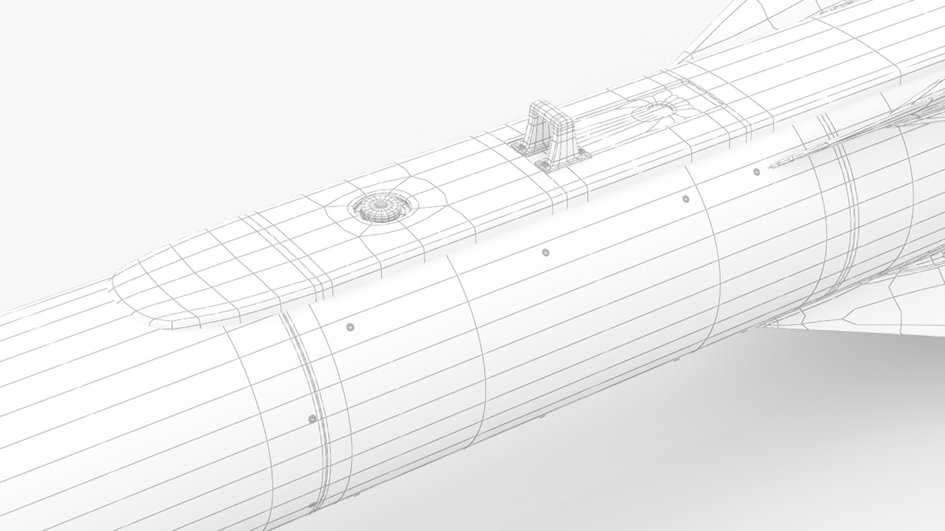 3D ASM-2 Japanese Anti-Ship Cruise Missile - TurboSquid 2299885
