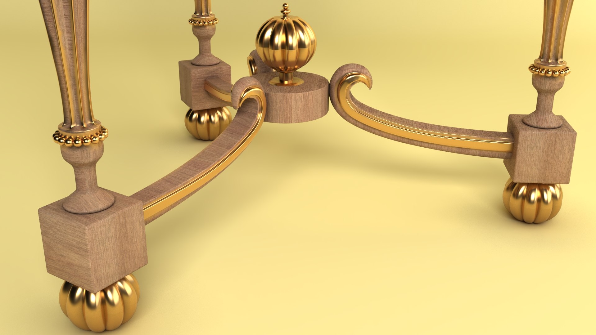 Classic Scottish Table 3D Model - TurboSquid 1966662