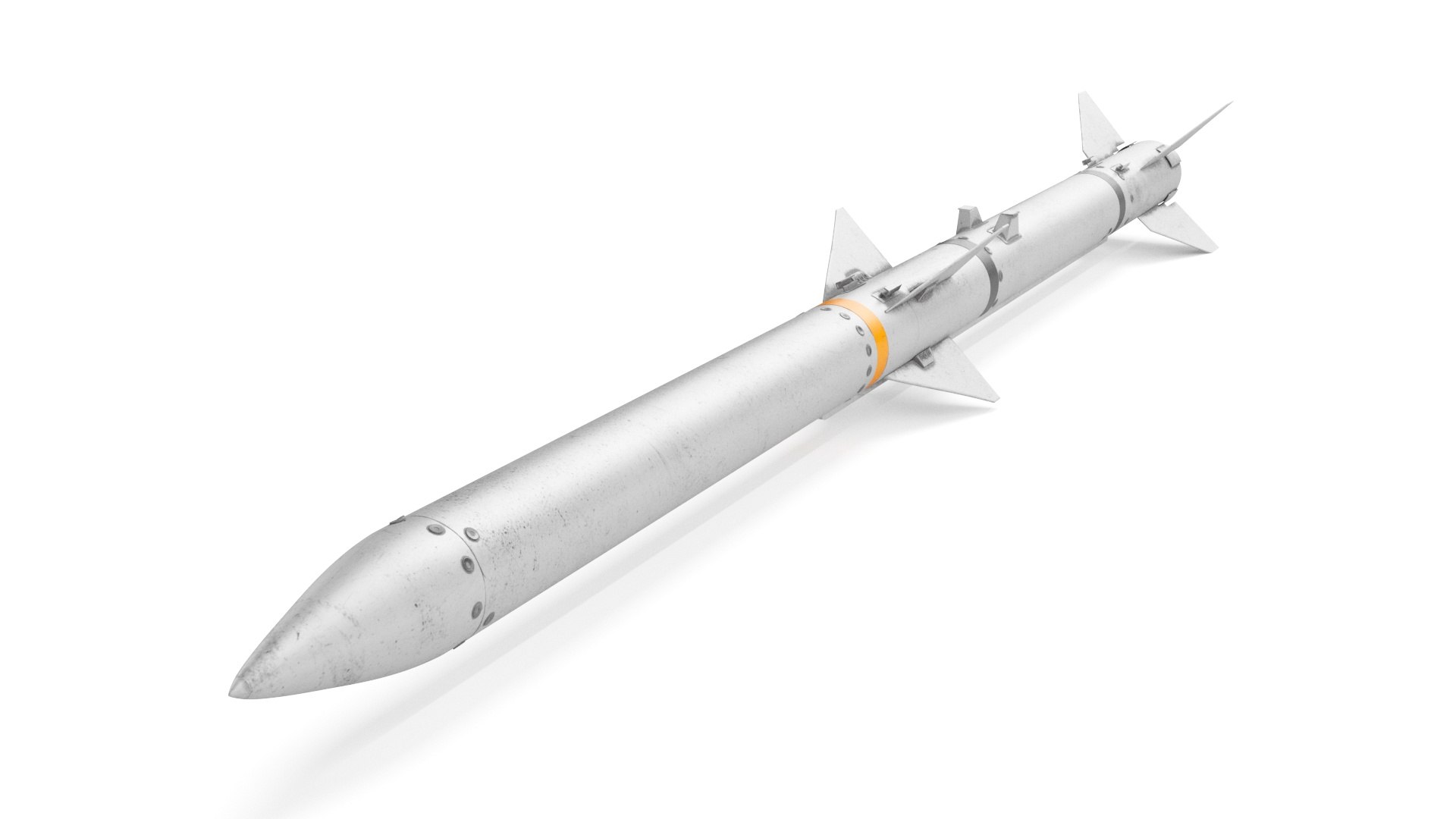 AIM-120 AMRAAM Beyond-Visual-Range Missile Model - TurboSquid 2300183