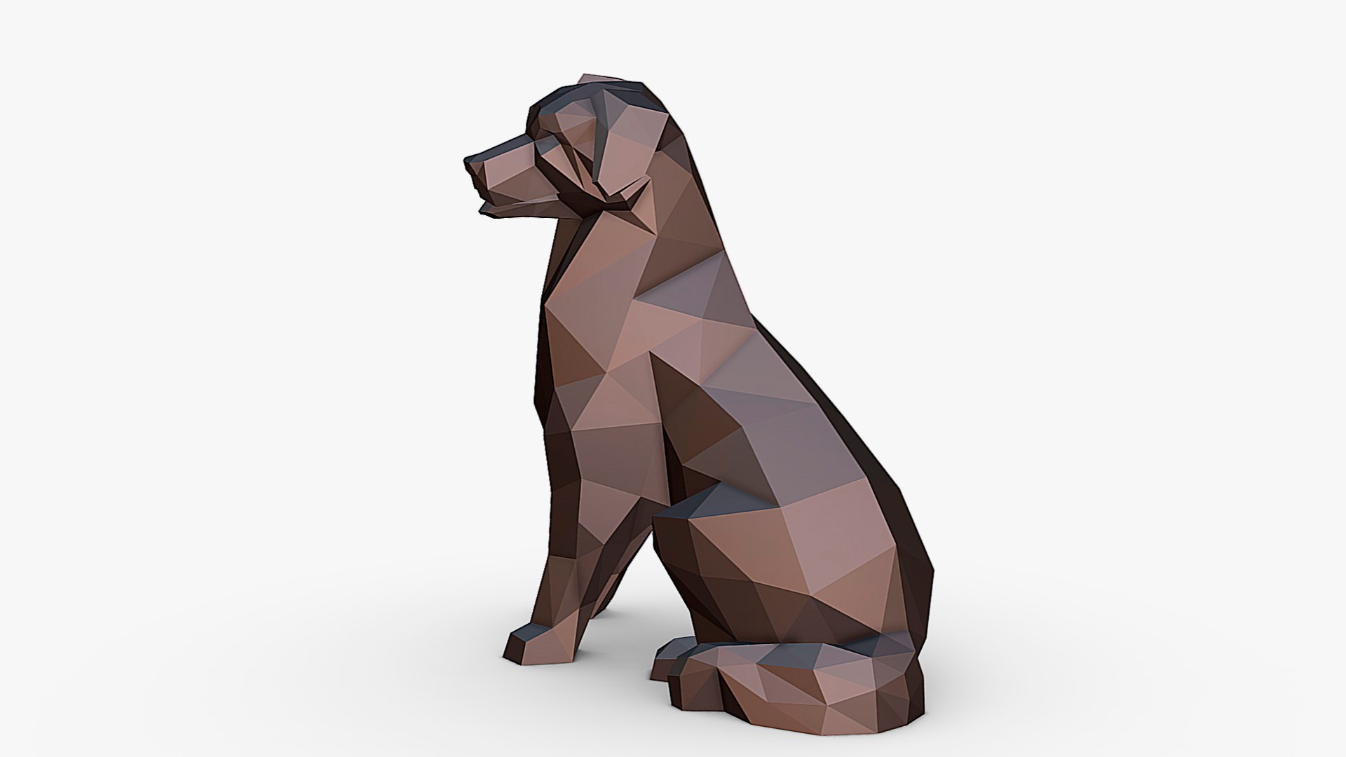 Australian Shepherd Sitting 3D Model - TurboSquid 2286214