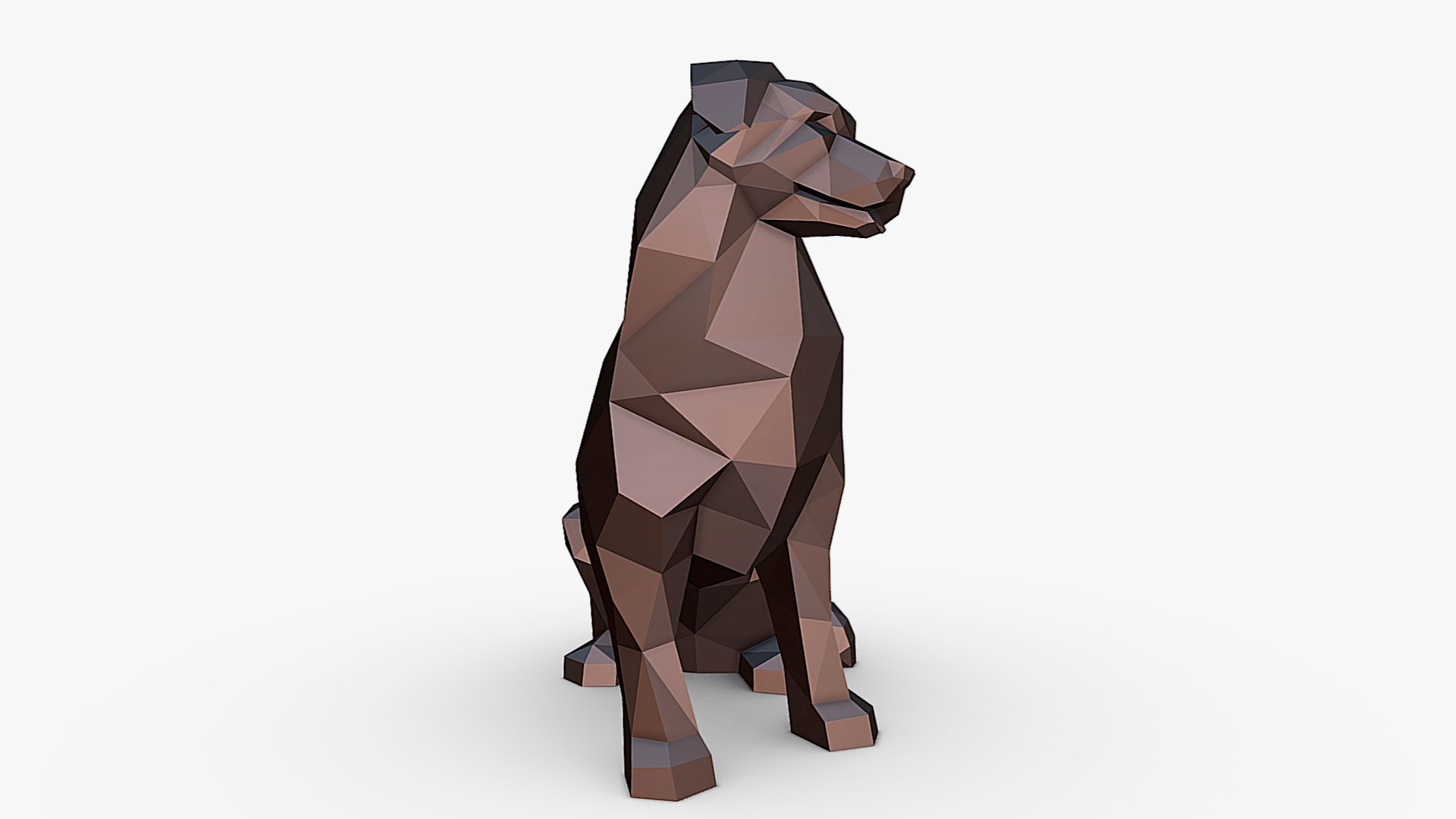 Australian Shepherd Sitting 3D Model - TurboSquid 2286214