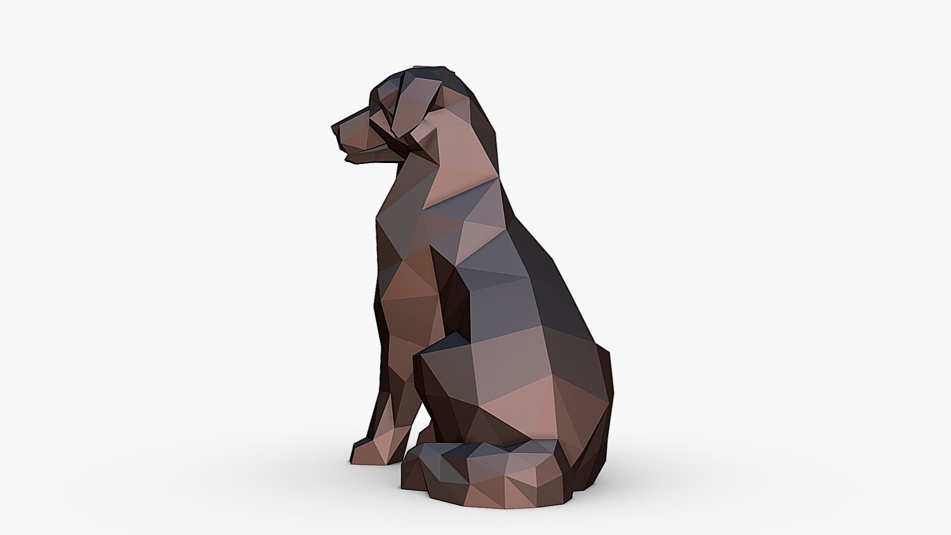 Australian Shepherd Sitting 3D Model - TurboSquid 2286214