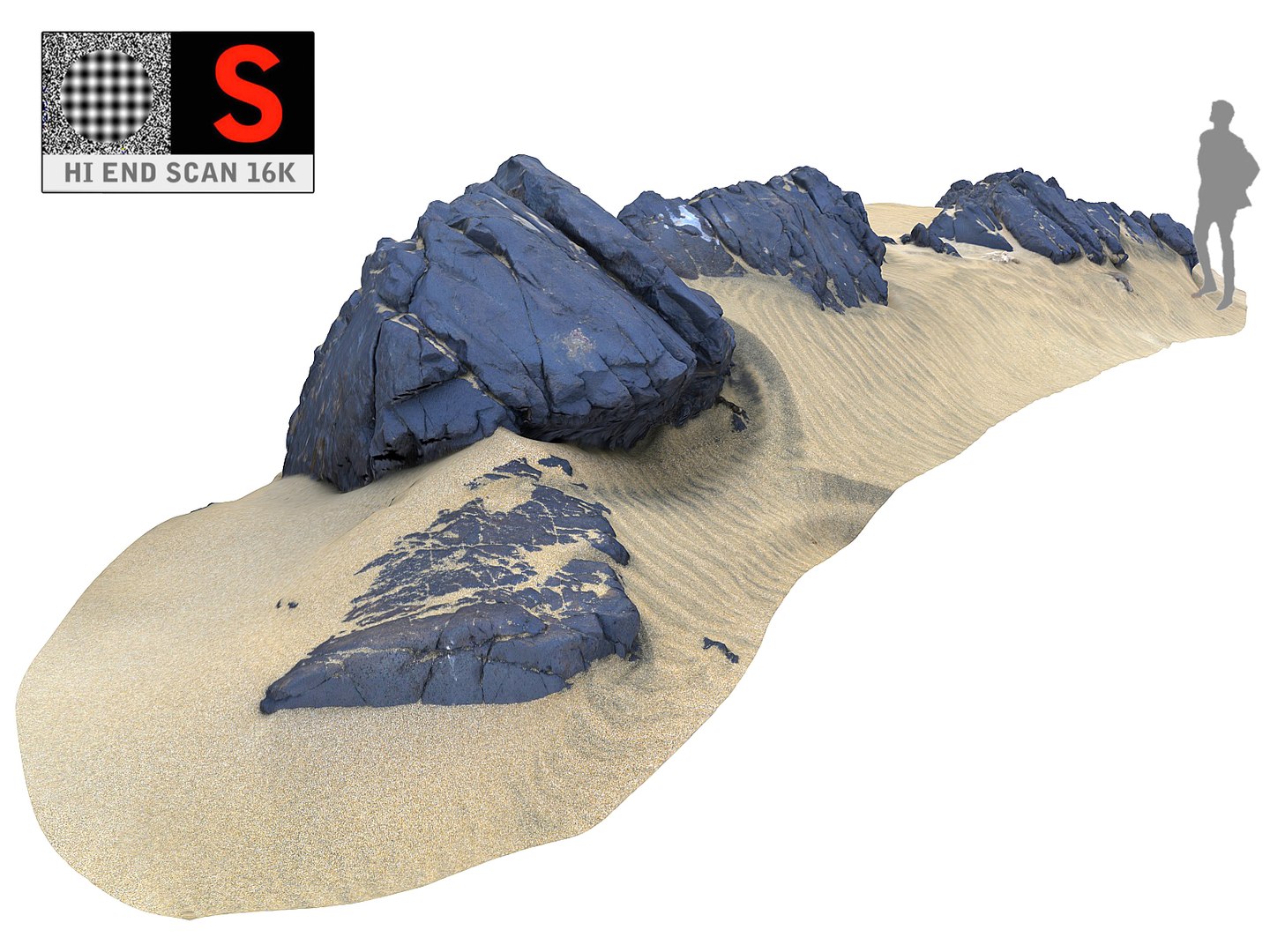 3D model dark dunes 16k - TurboSquid 1232913