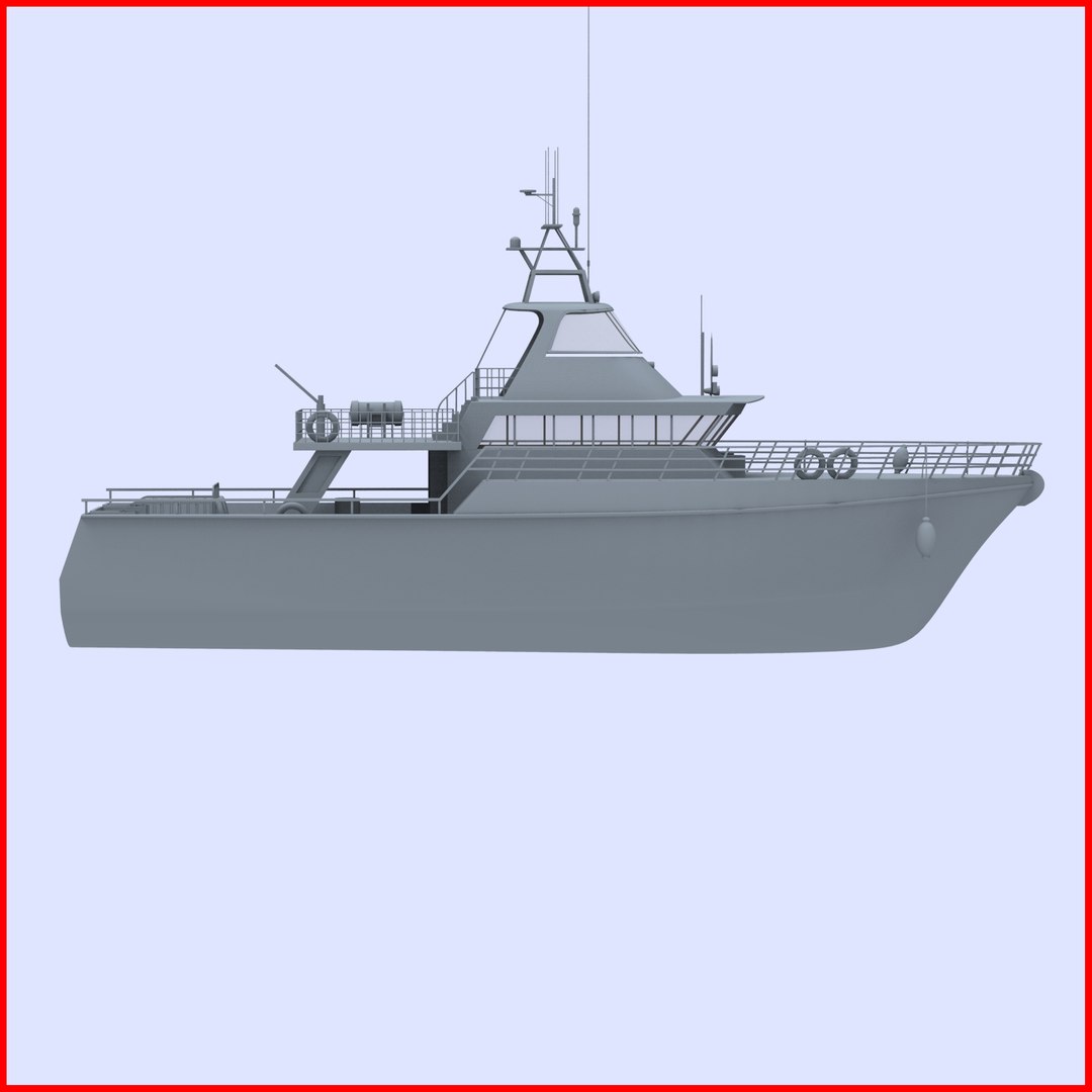 3d Model Boat Launch