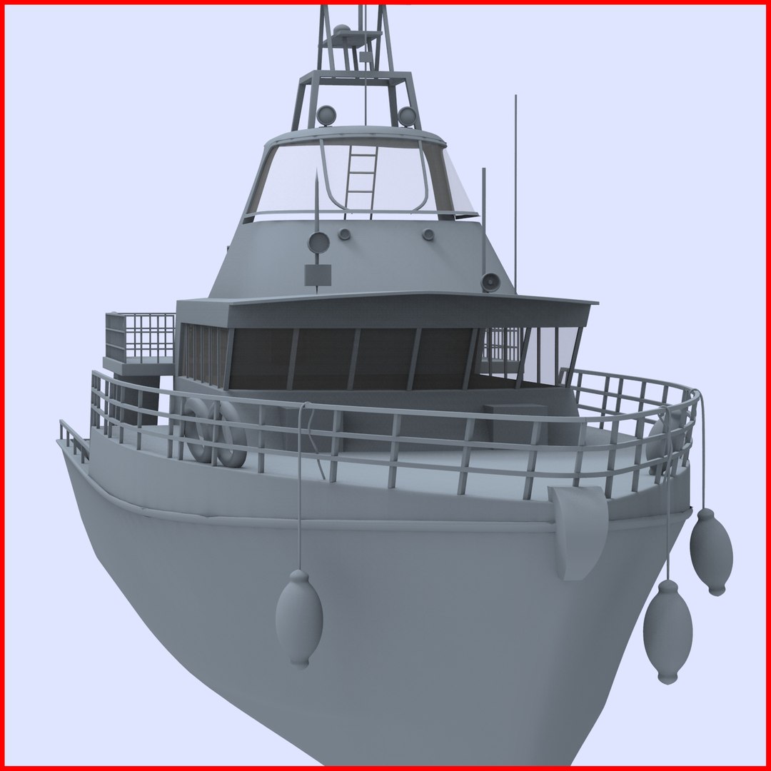 3d Model Boat Launch