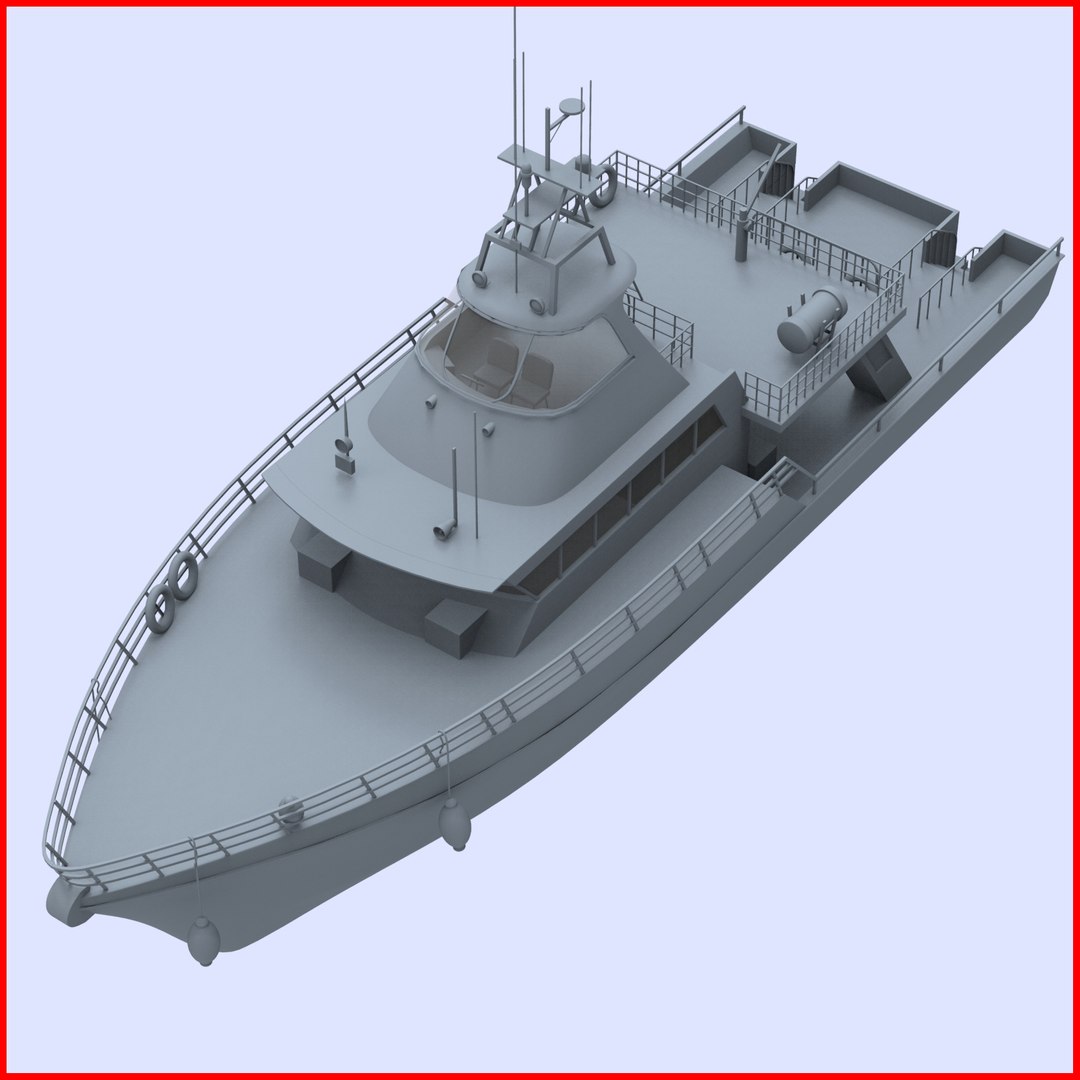 3d Model Boat Launch