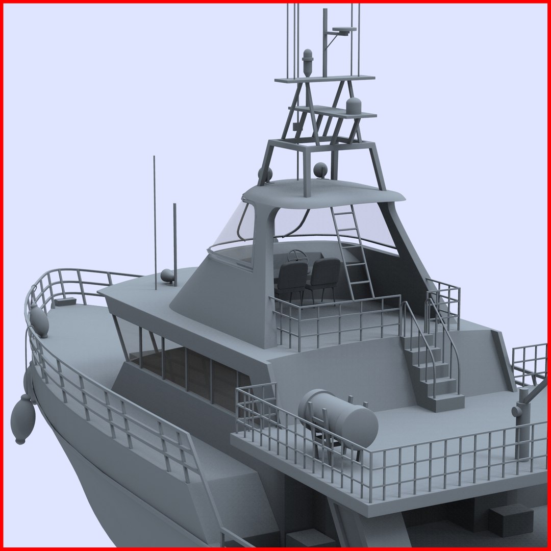 3d Model Boat Launch