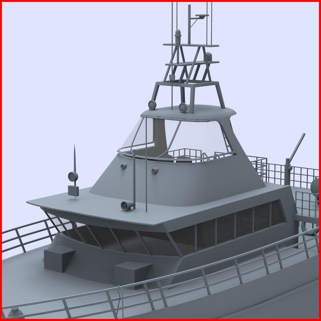 3d Model Boat Launch