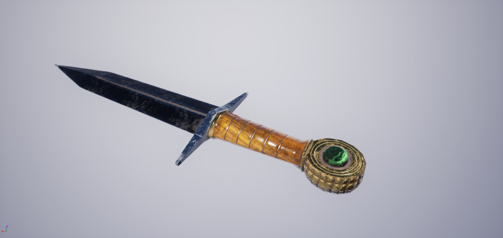3D fantasy medieval dagger - TurboSquid 1499058
