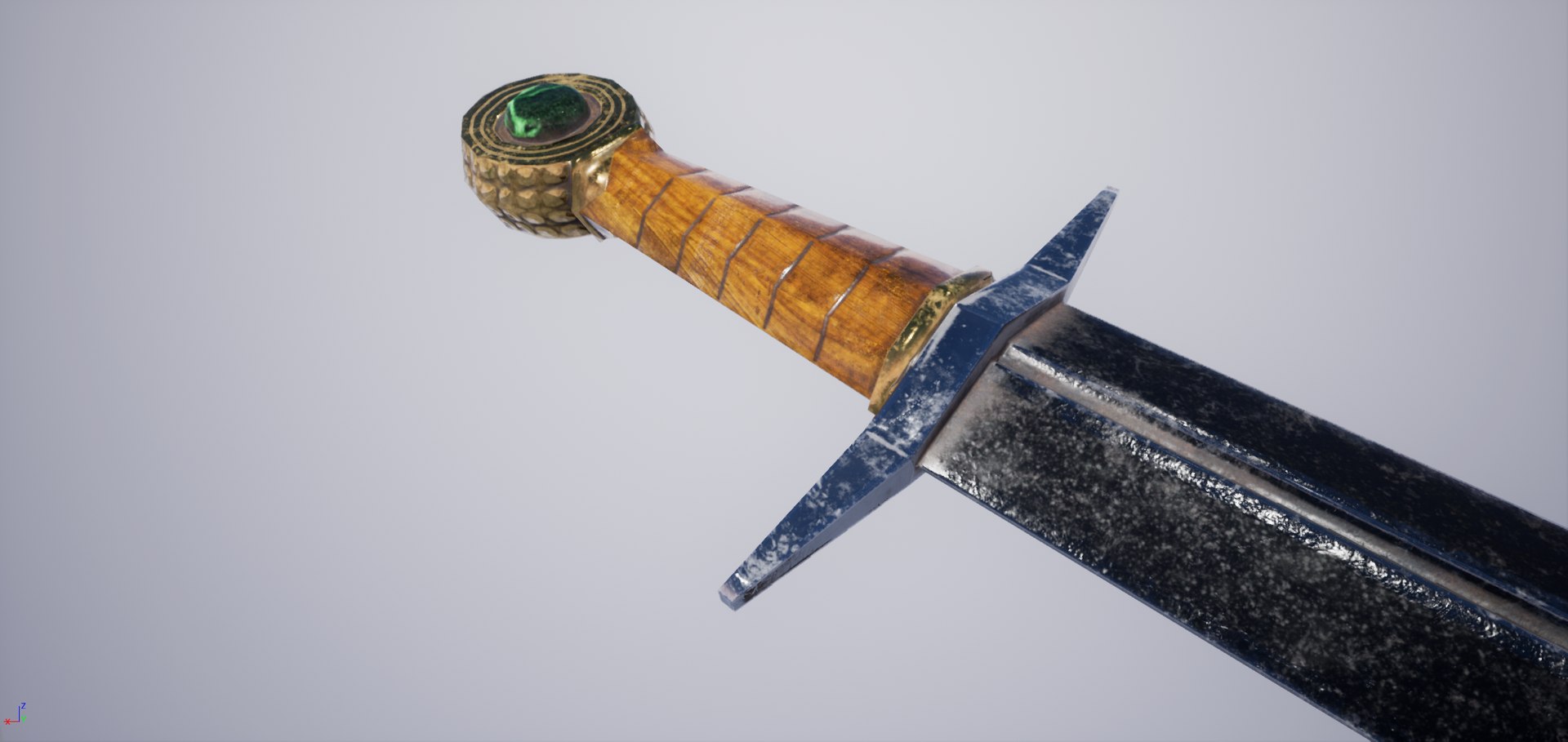 3D fantasy medieval dagger - TurboSquid 1499058