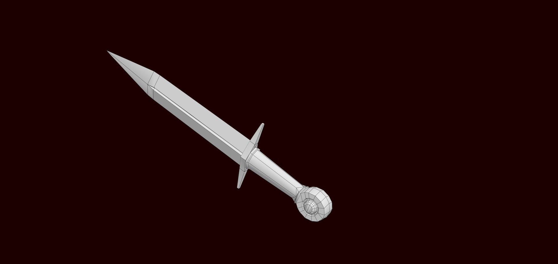 3D fantasy medieval dagger - TurboSquid 1499058