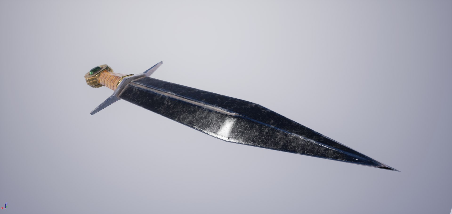 3D fantasy medieval dagger - TurboSquid 1499058