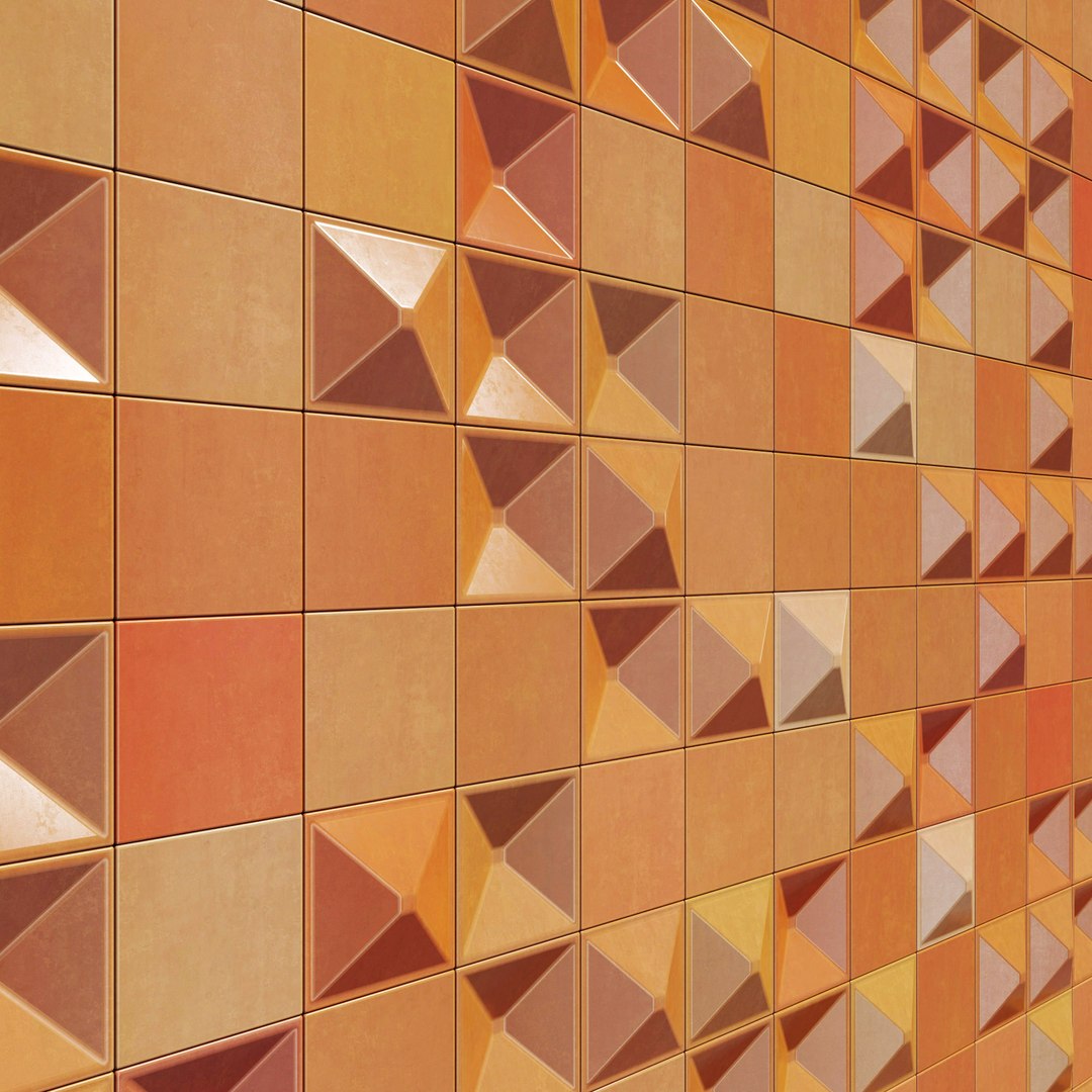 3D Tile Decor N4 - TurboSquid 2519470