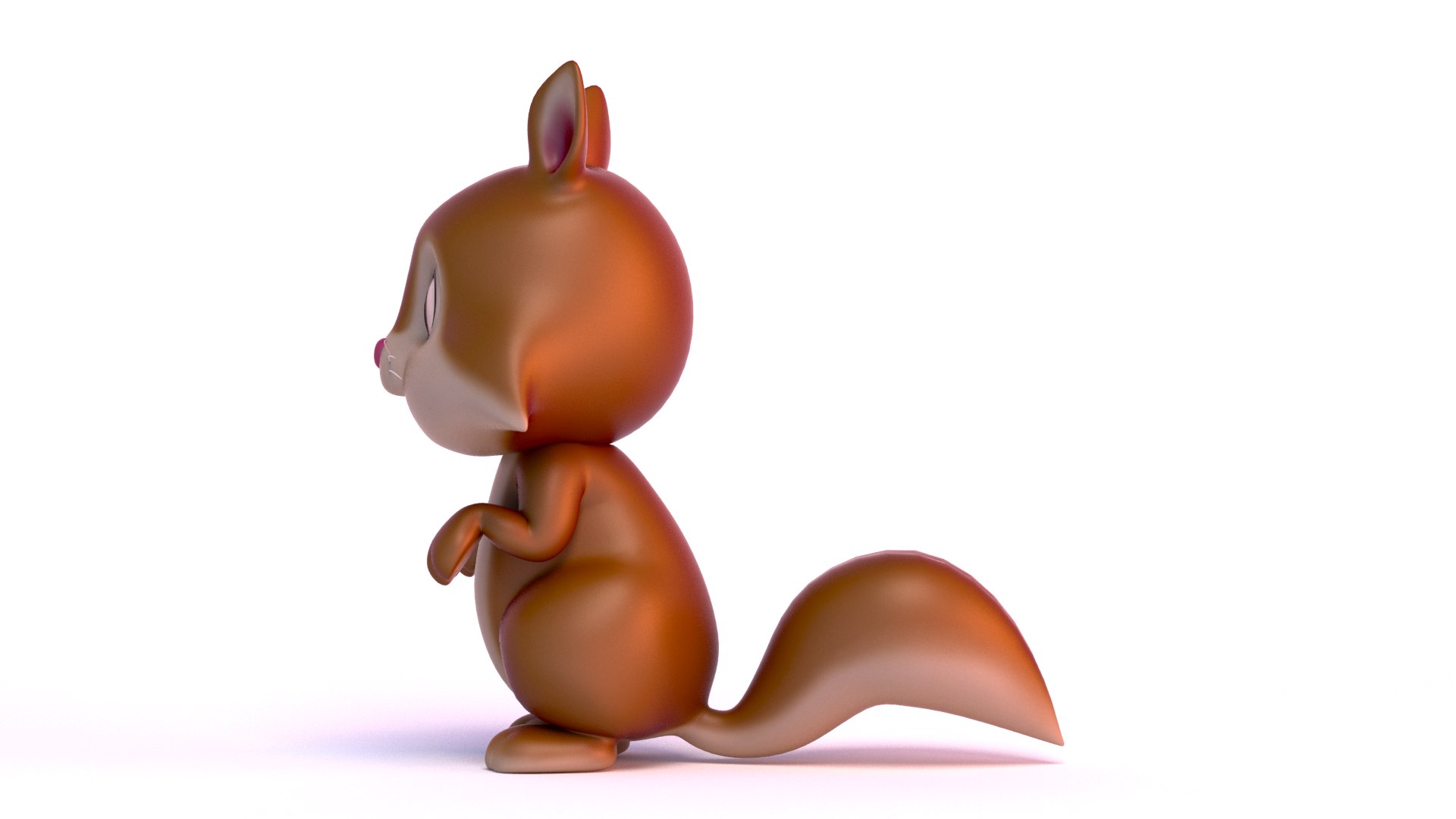 Squirrel Animal Character 3D Model - TurboSquid 1676847