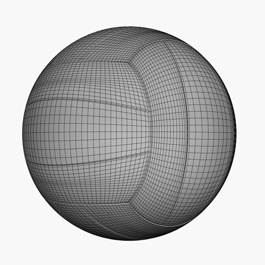 Volleyball Ball 3d Model