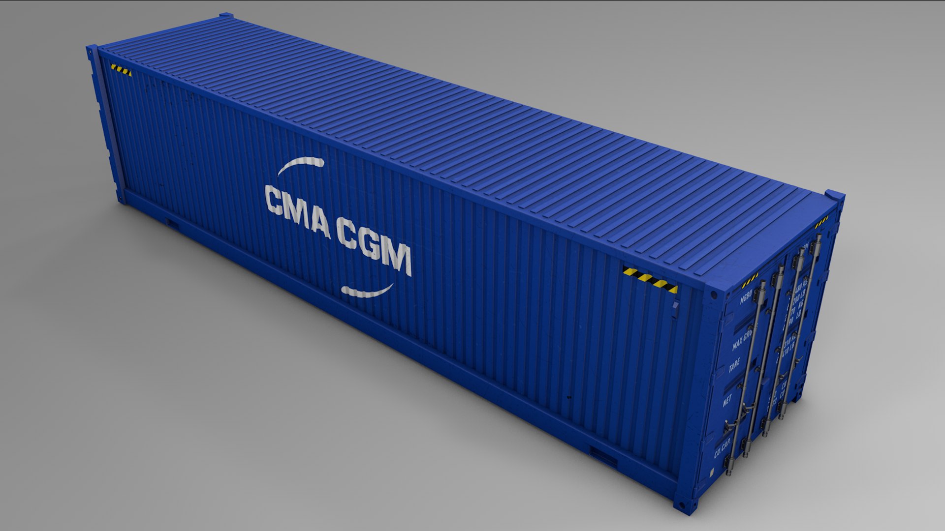 3D Cma Cgm Cargo Container - TurboSquid 1563473