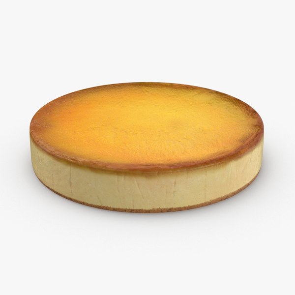 3D new-york-style-cheesecake---whole model - TurboSquid 1353658