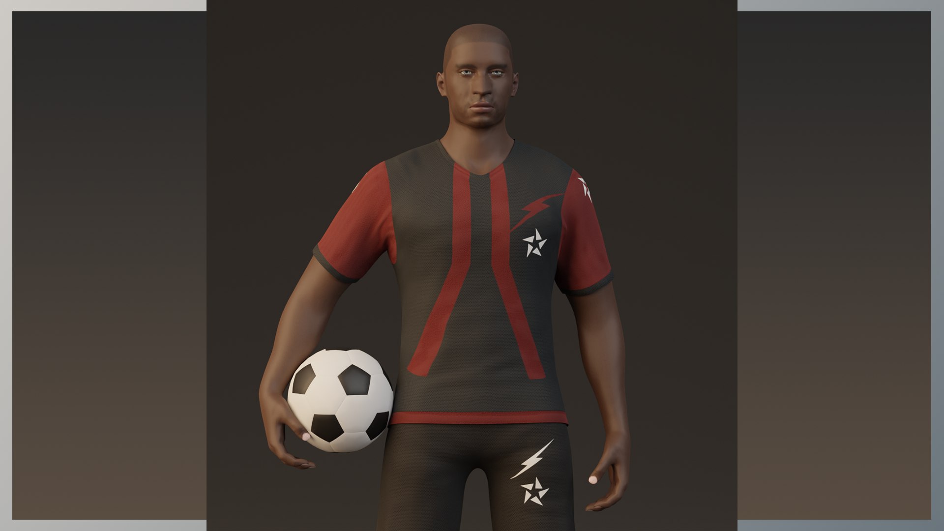Football Player Game Ready Model - TurboSquid 2208220