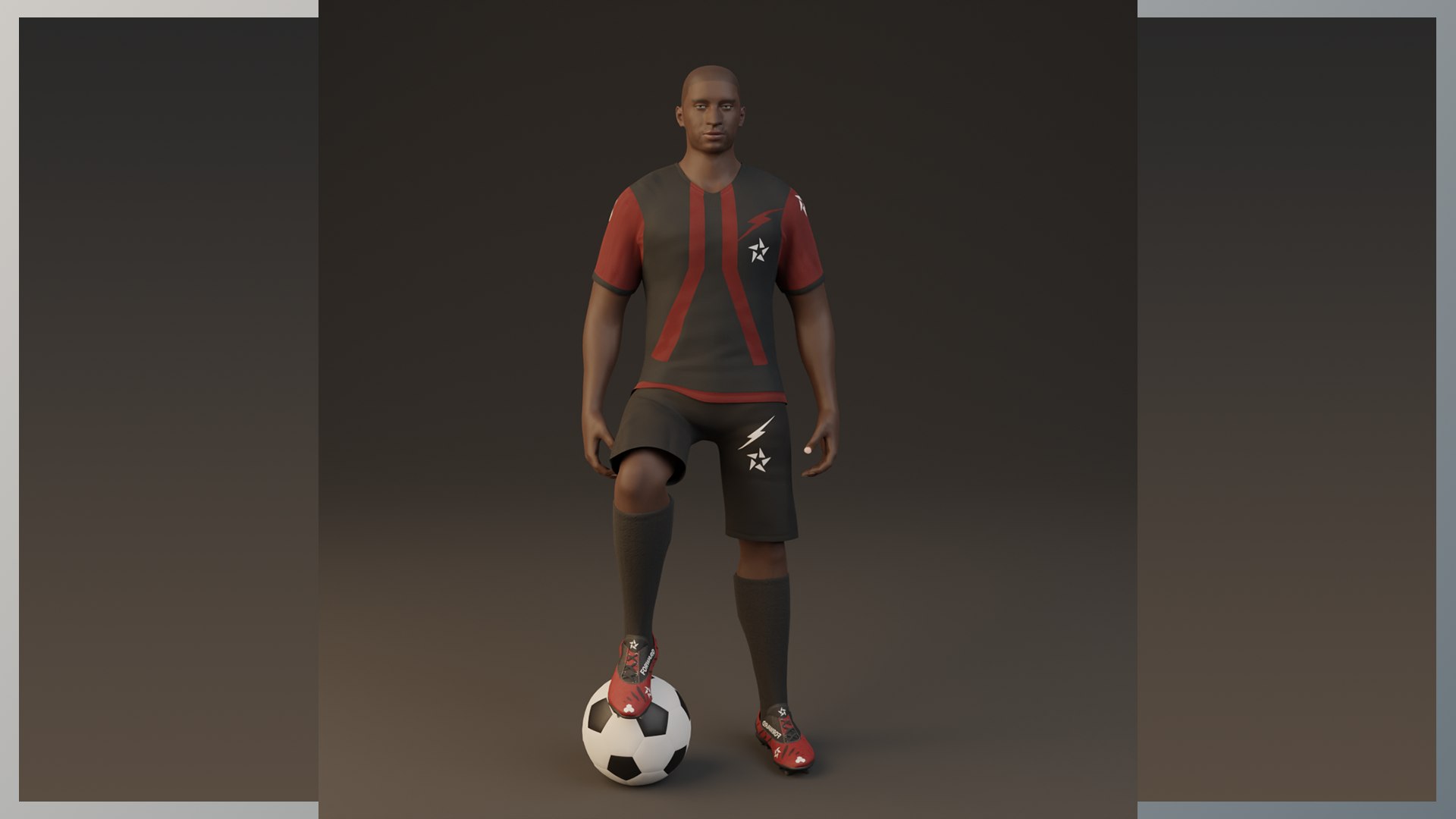 Football Player Game Ready Model - TurboSquid 2208220