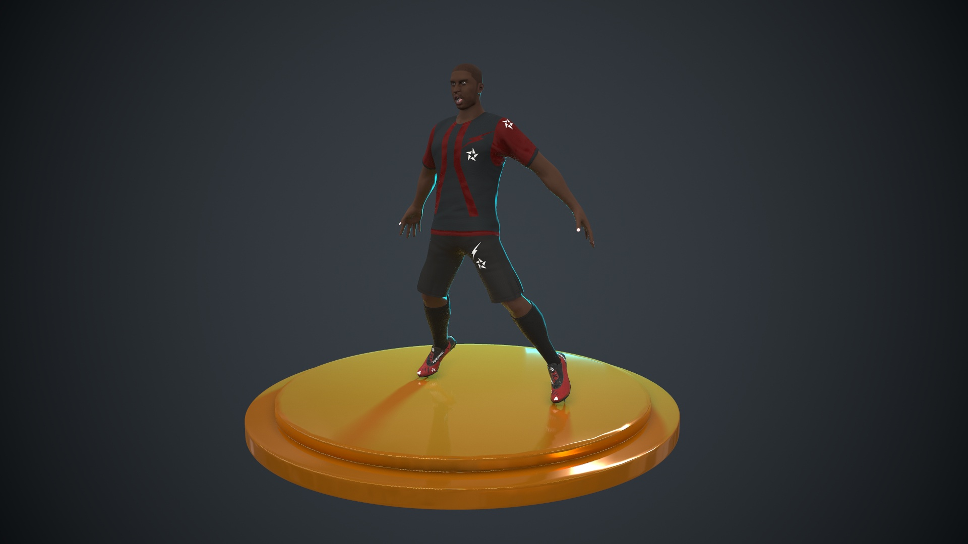 Football Player Game Ready Model - TurboSquid 2208220