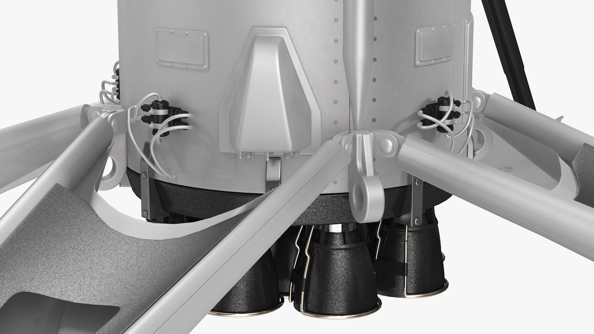 3D Launch Vehicle Landing Legs - TurboSquid 1493384