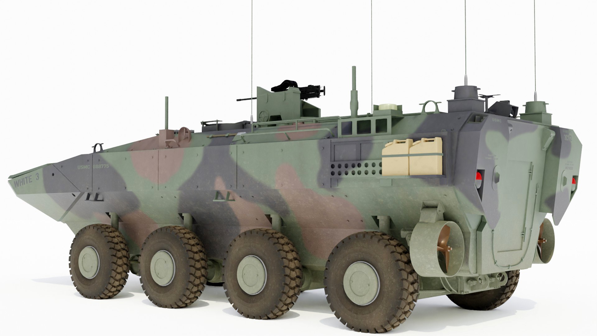 US Marines ACV-30 Amphibious Combat Vehicle 3D Model - TurboSquid 2010645 US Marines ACV-30 Amphibious Combat Vehicle 3D Model - TurboSquid 2010645