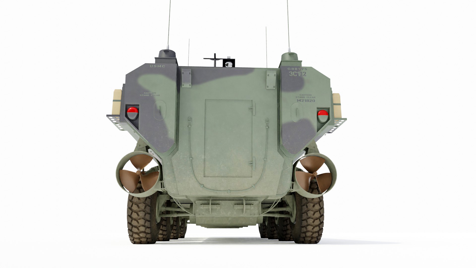 US Marines ACV-30 Amphibious Combat Vehicle 3D Model - TurboSquid 2010645