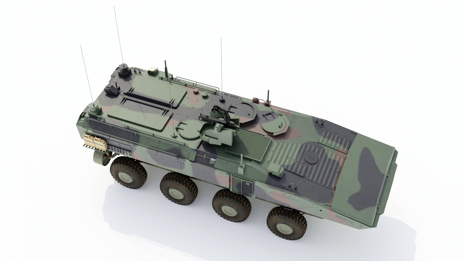 US Marines ACV-30 Amphibious Combat Vehicle 3D Model - TurboSquid 2010645