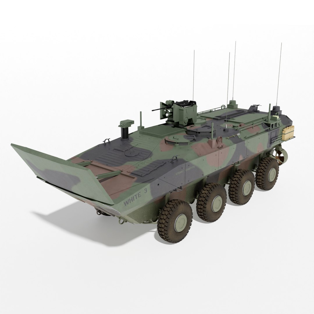 US Marines ACV-30 Amphibious Combat Vehicle 3D Model - TurboSquid 2010645