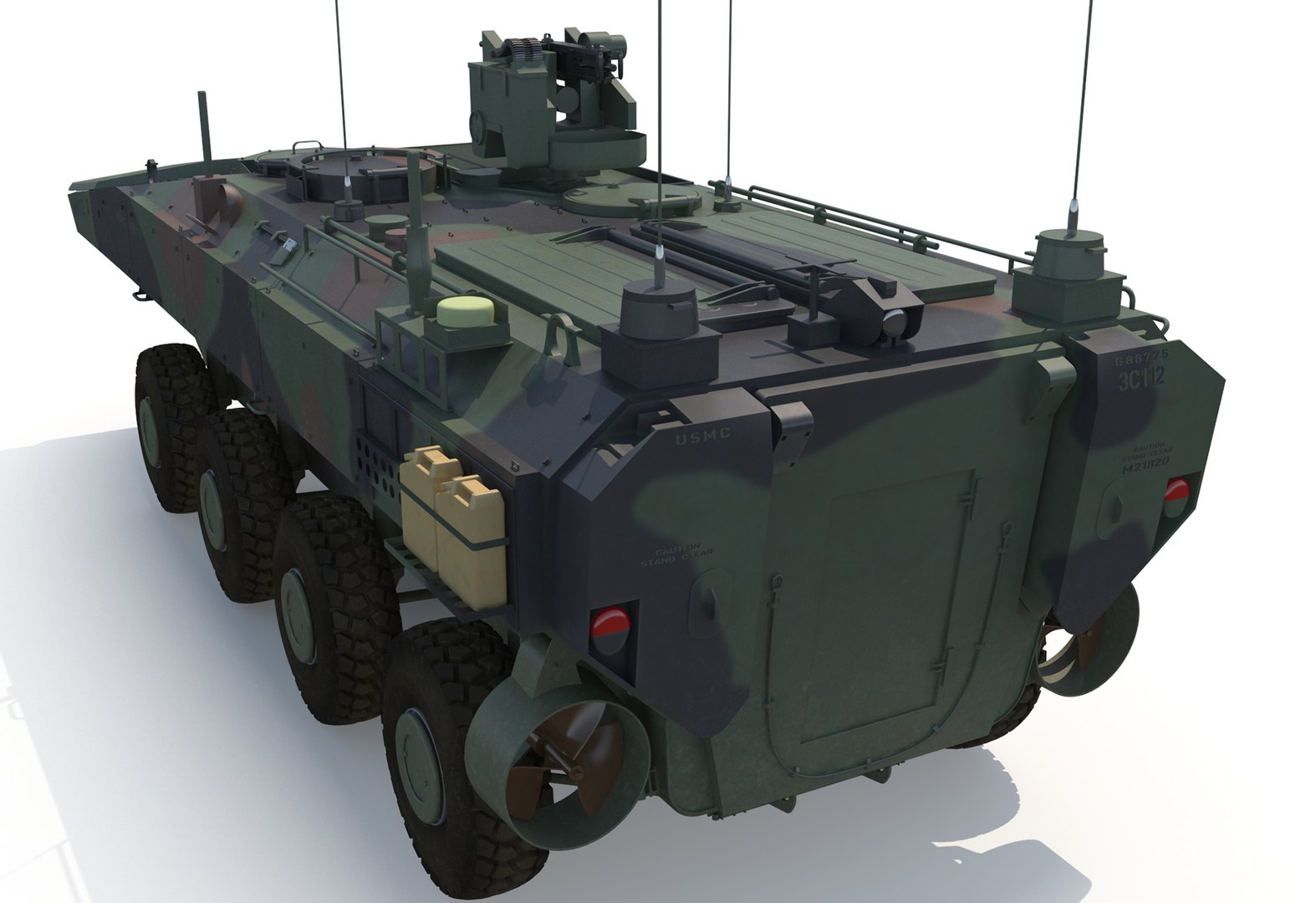 US Marines ACV-30 Amphibious Combat Vehicle 3D Model - TurboSquid 2010645