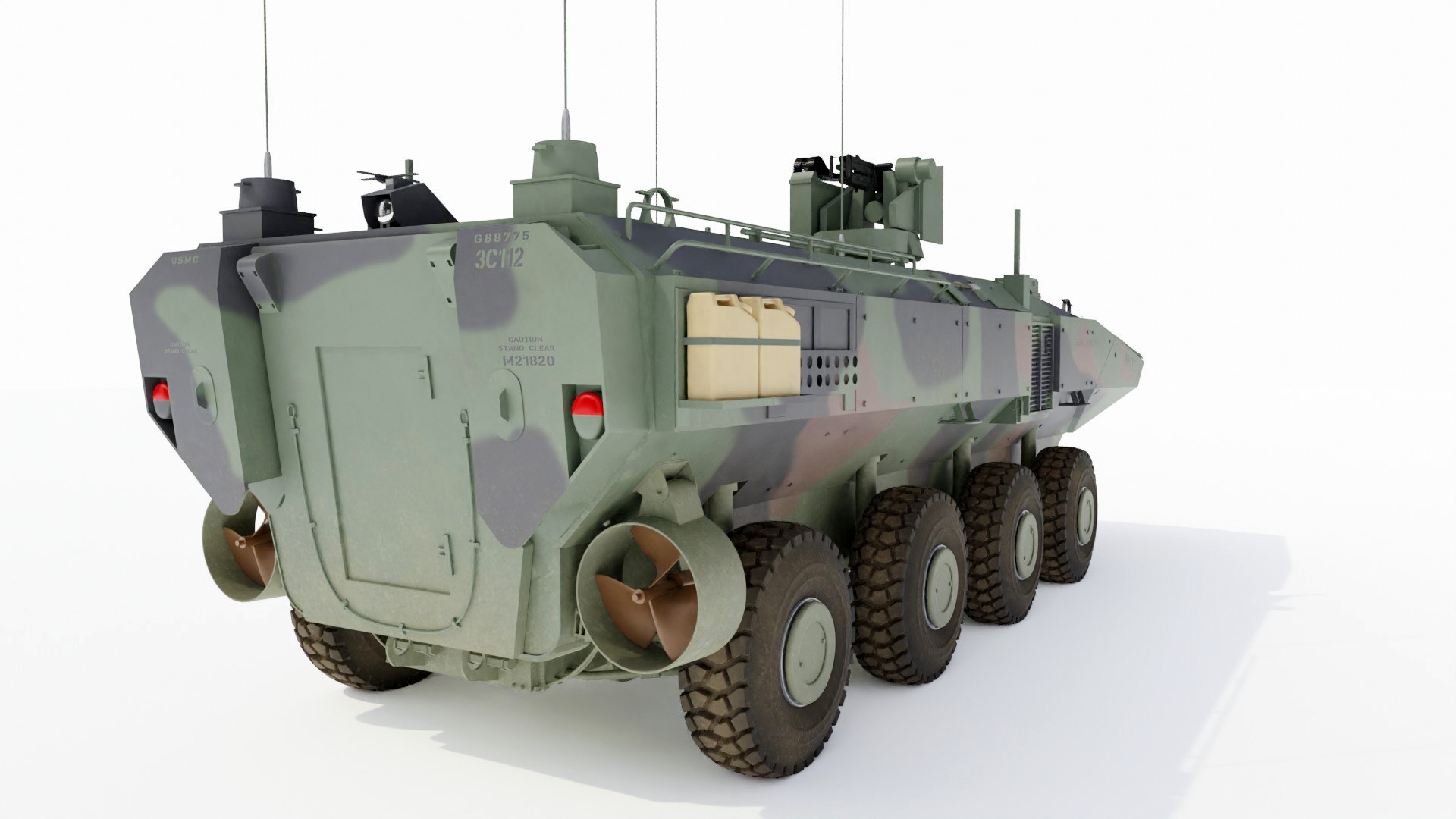US Marines ACV-30 Amphibious Combat Vehicle 3D Model - TurboSquid 2010645