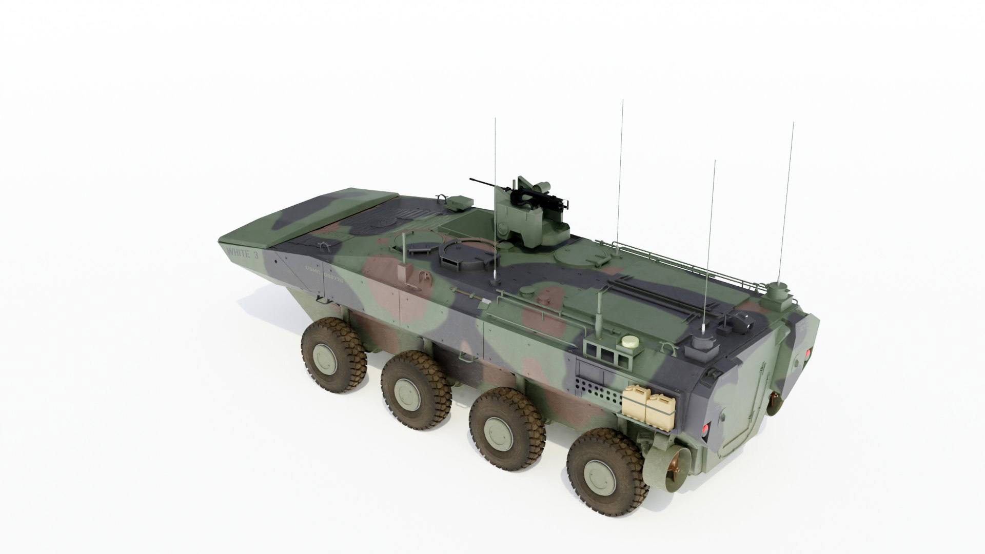 US Marines ACV-30 Amphibious Combat Vehicle 3D Model - TurboSquid 2010645