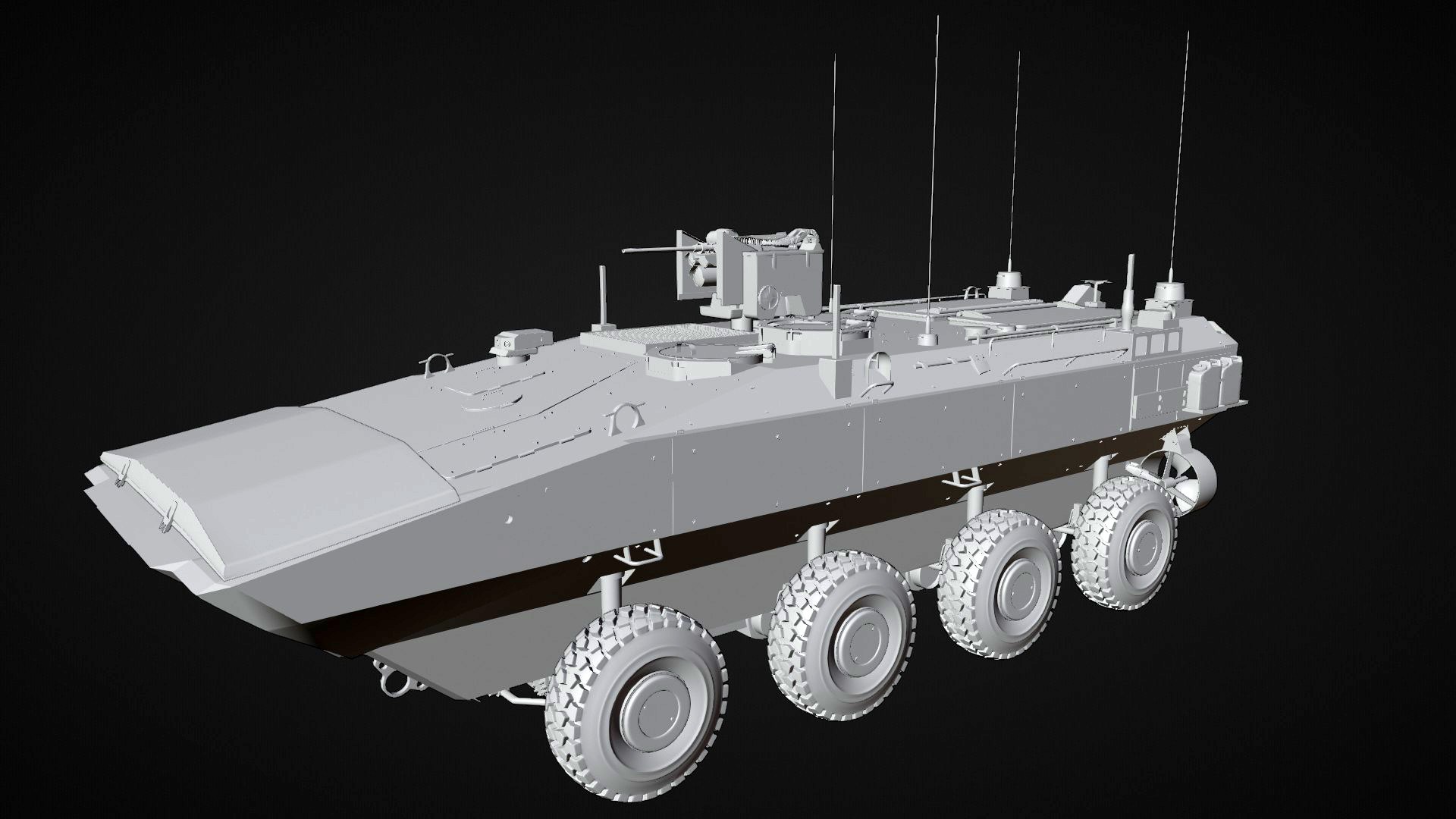 US Marines ACV-30 Amphibious Combat Vehicle 3D model - TurboSquid 2010645
