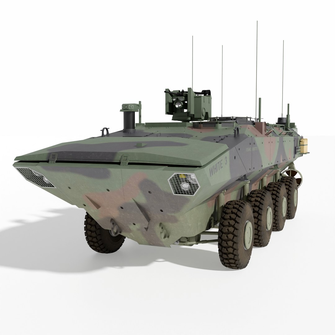 US Marines ACV-30 Amphibious Combat Vehicle 3D model - TurboSquid 2010645