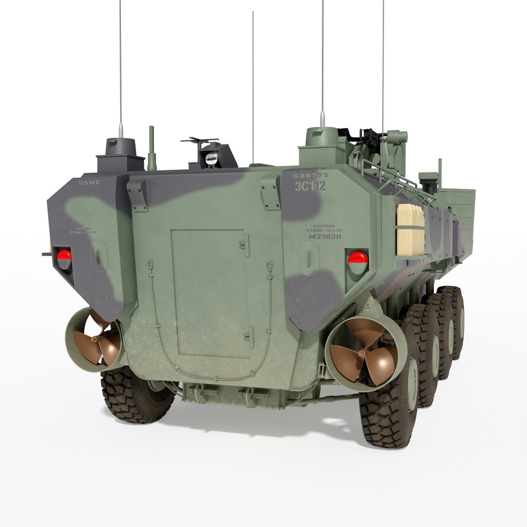 US Marines ACV-30 Amphibious Combat Vehicle 3D model - TurboSquid 2010645