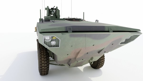 modelo 3d Vehículo de combate anfibio ACV-30 de los Marines de EE. UU ...