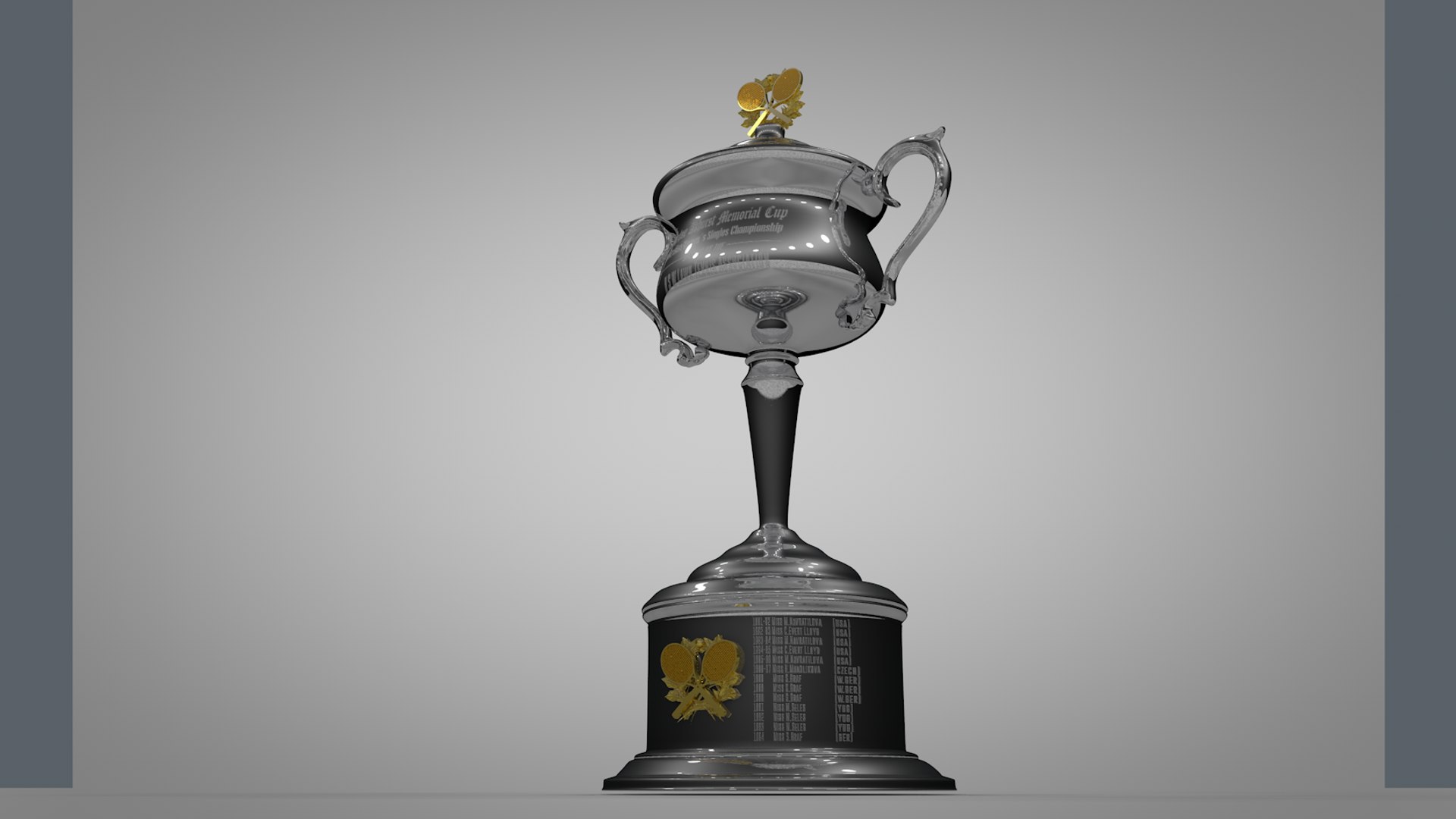 Australian open 2020 women 3D model - TurboSquid 1505016