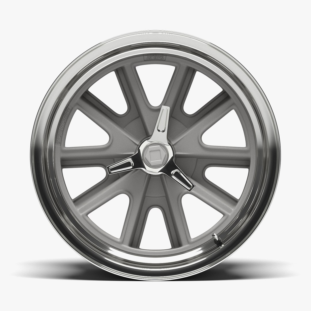 3D American Racing Heritage Wheel Model - TurboSquid 1234973