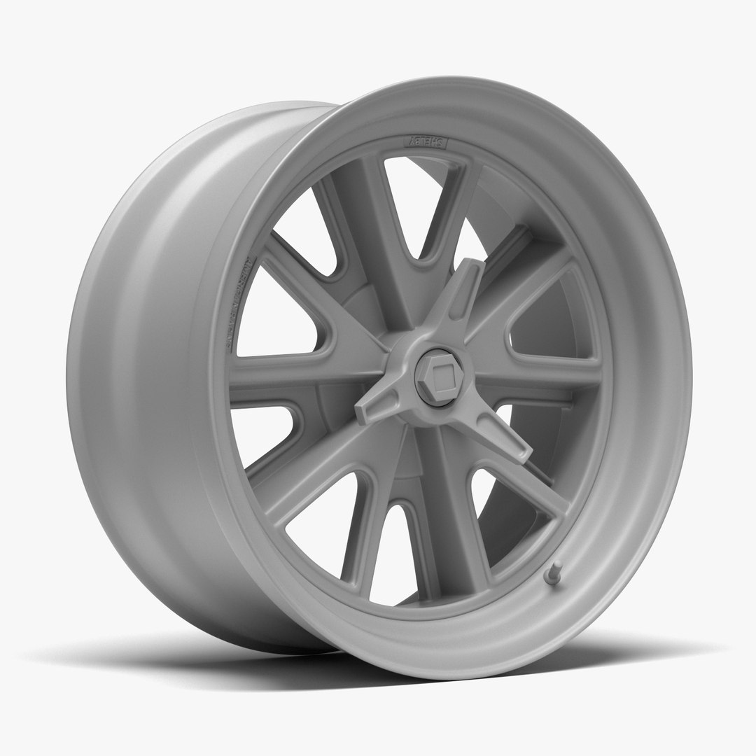 3D American Racing Heritage Wheel Model - TurboSquid 1234973
