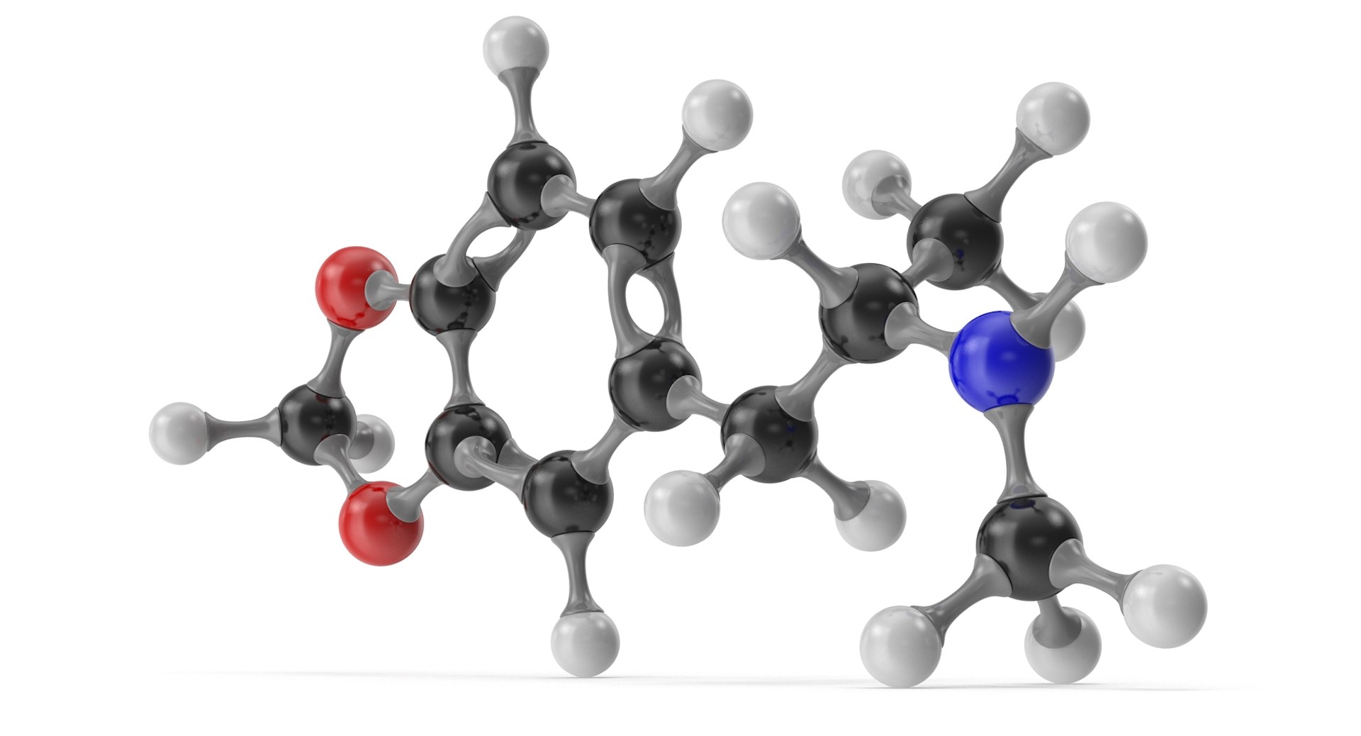 Mdma Molecular 3D - TurboSquid 1375539